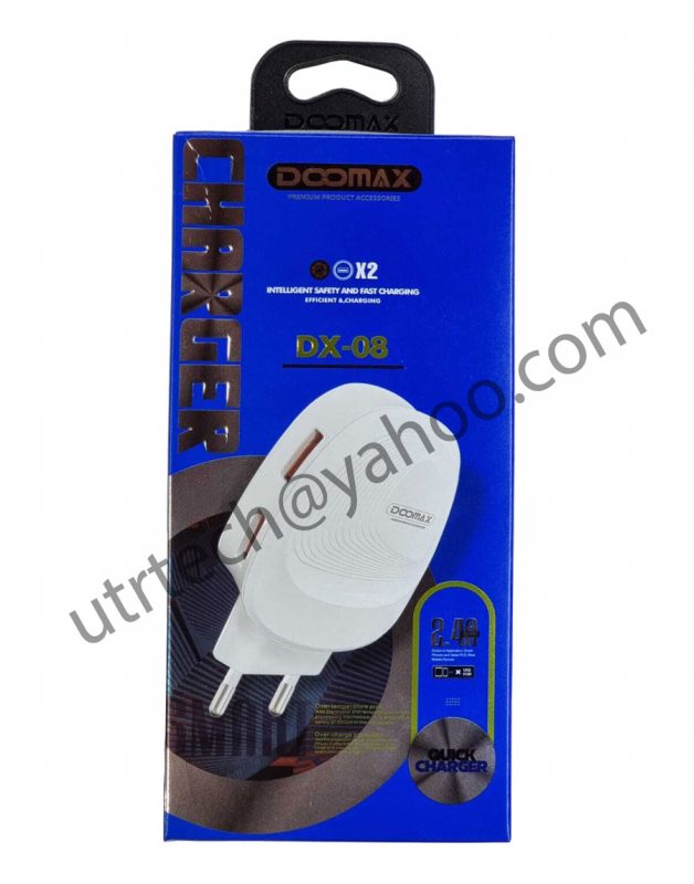 DOOMAX DX-08 2.4A Quick Charger – UTR-TECH