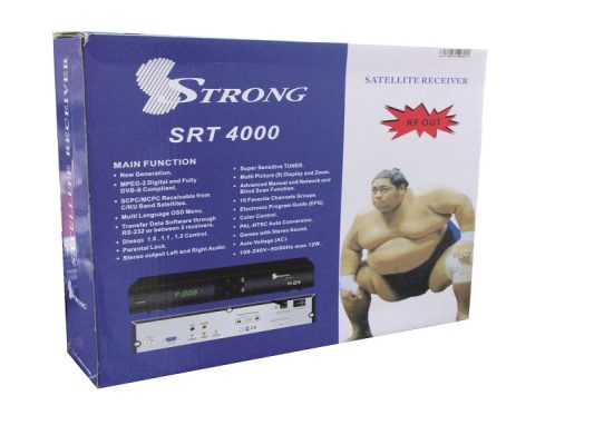 STRONG SATELLITE RECEIVER SRT4000 – UTR-TECH